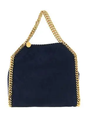 Stella McCartney Falabella Mini Suede Shoulder Bag - Blue