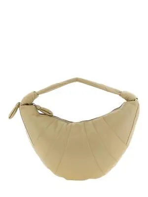 LEMAIRE LEMAIRE Fortune Croissant Shoulder Bag Beige