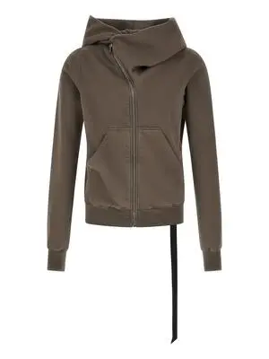 Rick Owens Mountain Hooded Sweatshirt - Gray