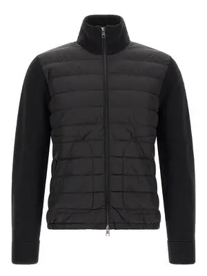 Moncler Padded Cardigan - Black