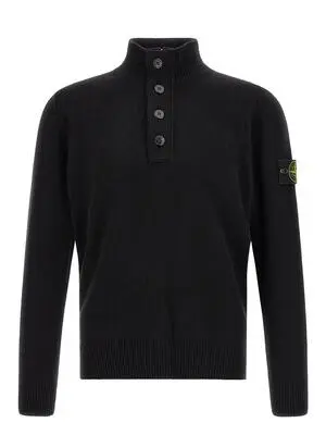 Stone Island 5100040 Sweater - Black