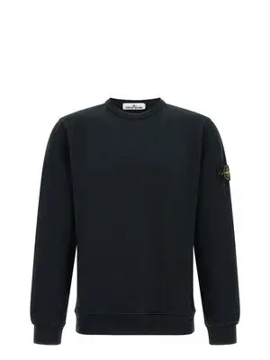 Stone Island Badge Sweatshirt - Blue