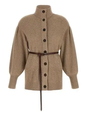 BRUNELLO CUCINELLI BRUNELLO CUCINELLI English Half-Ribbed Cardigan