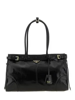Prada Bonnie Large Handbag - Black
