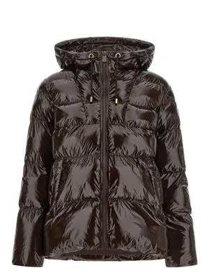 Pinko PINKO Eleodoro Down Jacket Brown