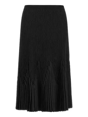ELISABETTA FRANCHI ELISABETTA FRANCHI Ruffled Midi Skirt