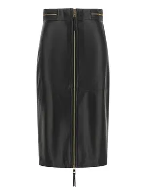 ELISABETTA FRANCHI ELISABETTA FRANCHI Leather Skirt