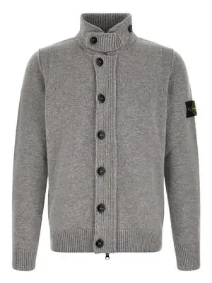 Stone Island 5100047 Cardigan - Gray