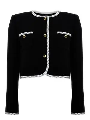 MOSCHINO MOSCHINO Crepe Short Jacket