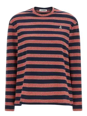 JIL SANDER JIL SANDER Striped Long-Sleeve T-Shirt Multi