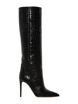 PARIS TEXAS PARIS TEXAS Crocodile Print Stiletto Boots