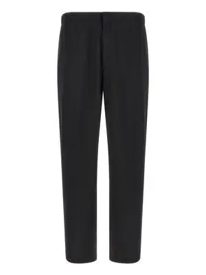 LARDINI Virgin Wool Trousers - Black
