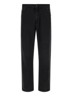 Balmain Straight Leg Denim - Black