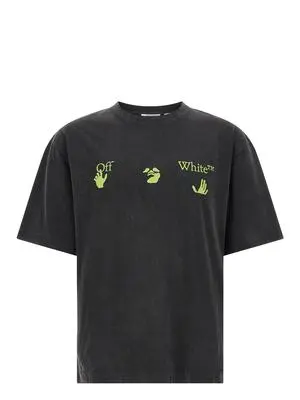 Off-White Bacco Arrow Skate' T-shirt - Black