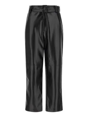 TWIN-SET TWIN SET Coated Fabric Trousers