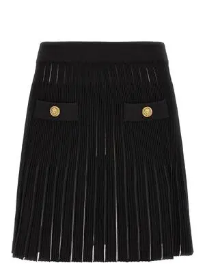 BALMAIN BALMAIN Pleated Skirt