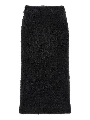 BALENCIAGA BALENCIAGA Tweed Midi Skirt