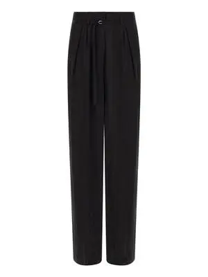 Dries Van Noten Peacha Trousers - Black