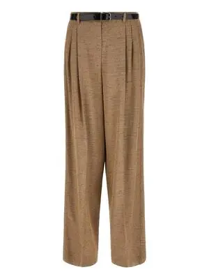 DOLCE & GABBANA DOLCE & GABBANA Tweed Effect Trousers