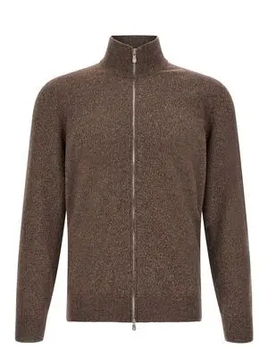 BRUNELLO CUCINELLI BRUNELLO CUCINELLI Cashmere High Neck Zip Cardigan
