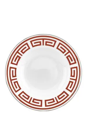 GINORI 1735 Labirinto Soup Plate - Red