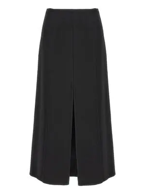 ERMANNO SCERVINO ERMANNO SCERVINO Virgin Wool Long Cloth Skirt