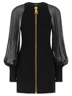 BALMAIN BALMAIN XL Zip Dress