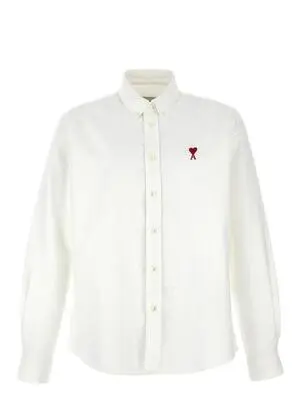 AMI Paris De Coeur' Shirt - Red