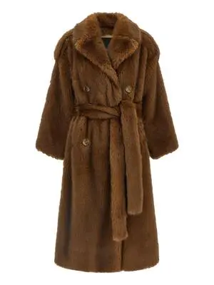 BBCOUTURE Farrah Eco Coat - Brown