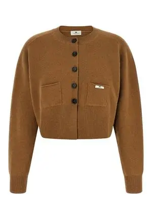 Elisabetta Franchi ELISABETTA FRANCHI Tricot Cardigan Brown