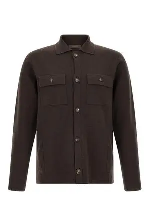 ZANONE Saharan Cardigan - Brown