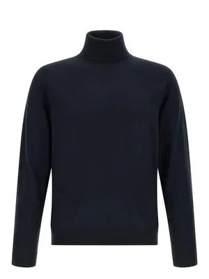 ZANONE Turtle-neck Sweater - Blue