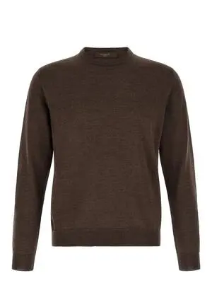 ZANONE Giro Sweater - Brown