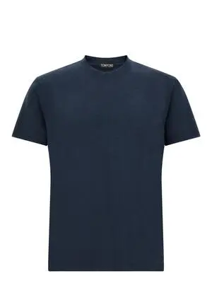 TOM FORD Crew-neck T-shirt - Blue