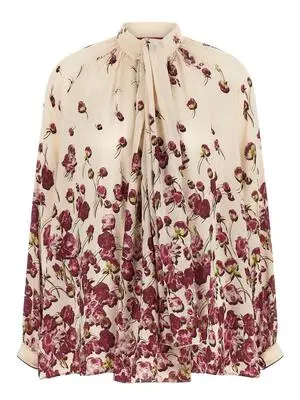 F.R.S FOR RESTLESS SLEEPERS F.R.S. - FOR RESTLESS SLEEPERS Lavallière Silk-Blend Blouse