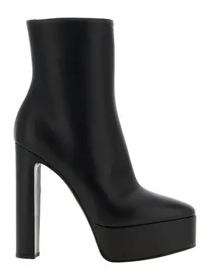 LE SILLA LE SILLA Nora Lambskin Platform Ankle Boots