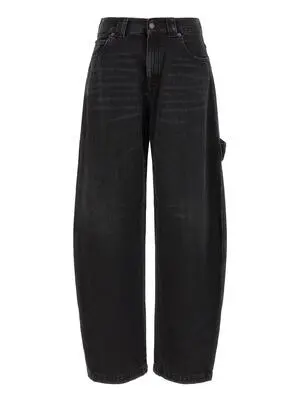 DARKPARK Audrey Barrel Leg Jeans - Black