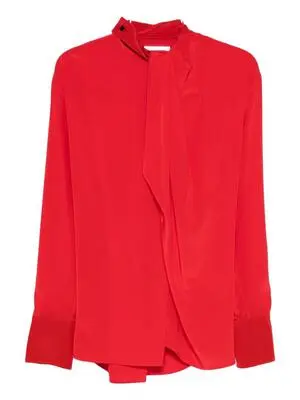 Victoria Beckham Silk Tunic - Red