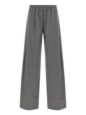 Fabiana Filippi Elastic Waist Trousers - Gray