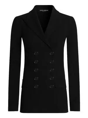 Dolce & Gabbana Double Breasted Jacket - Black