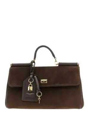 Dolce & Gabbana Dolce & Gabbana My Sicily Top Handle Bag Brown