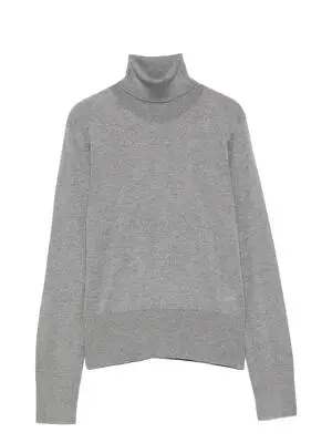 Alpha Studio High Neck Pullover - Gray