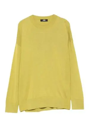 Alpha Studio ALPHA STUDIO Crew Neck Sweater Yellow
