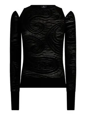 Etro Devore Pullover - Black