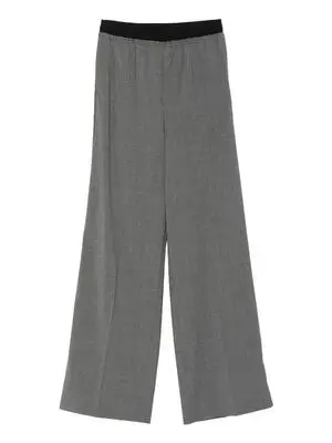 ALPHA STUDIO ALPHA STUDIO Elasticated-Waistband Trousers