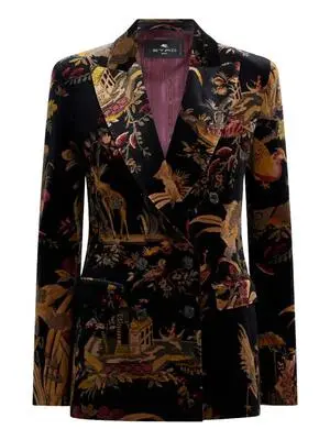 Etro Velvet Jacket - Black
