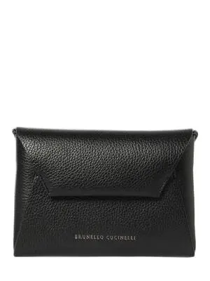 BRUNELLO CUCINELLI Brunello Cucinelli Leather Envelope Clutch