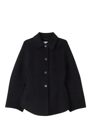 RÓHE Double-faced Sculptural Jacket - Black