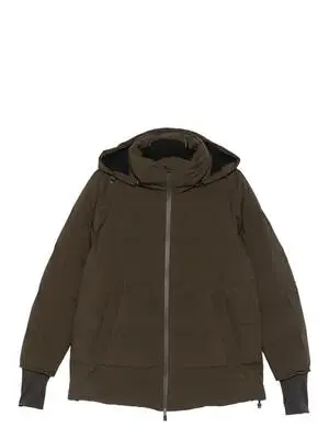Herno Herno Hooded Puff Coat Brown