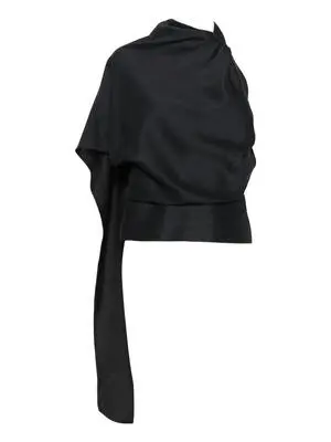 RÓHE Scarf Top - Blue